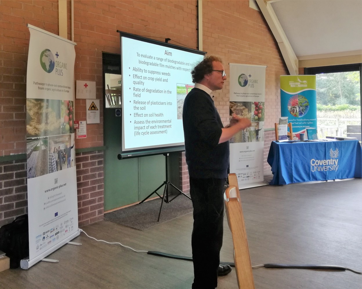 Plastic mulch alternatives event